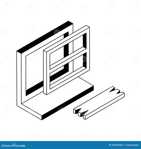 Window Installation Isolated Concept Vector Illustration 252997347