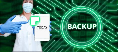 Hand Writing Sign Backup Conceptual Photo Copy Of File Or Other Item Data Made In Case Original