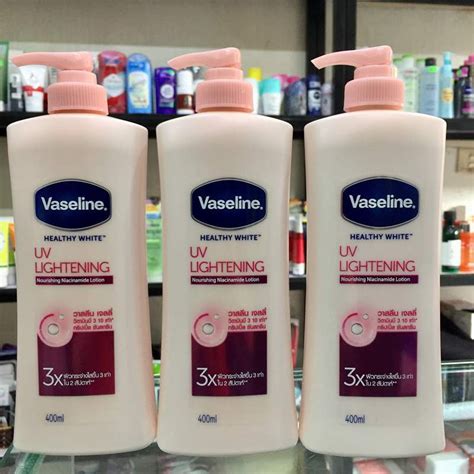 Vaseline UV Lightening Pink White Body Lotion X Thailand Ml Vasalin Vaselin Shopee Malaysia
