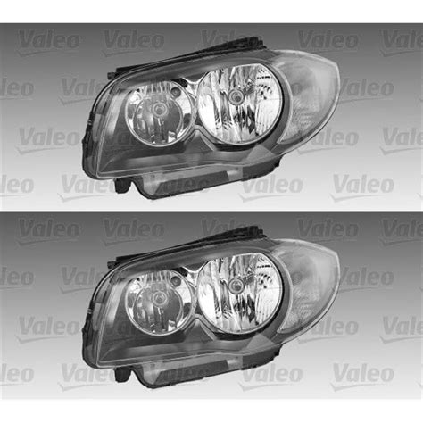 2x VALEO HALOGEN H7 W5W SCHEINWERFER SATZ passend für BMW 1 LINKS RECHTS