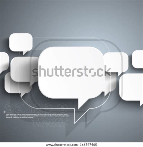 Abstract Speech Bubbles Floating Images Stock Photos Vectors