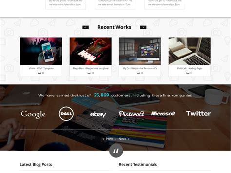 A Fantastic Psd To Html Responsive Website Exactly The Way You Want Upwork