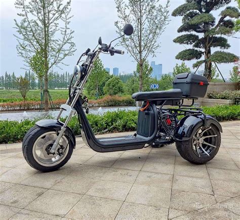 Elektrinis triratis motoroleris čioperis citycoco Skelbiu lt