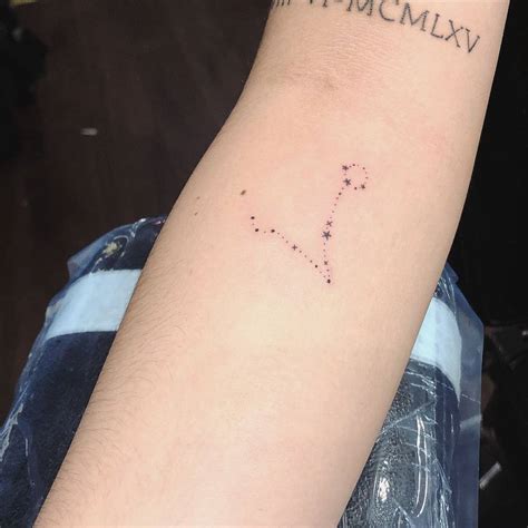 Pisces Constellation Tattoos