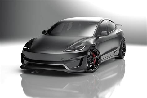 2024 Tesla Model 3 Performance With Unplugged Performance Carbon Aero