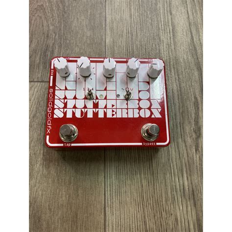 Solid Gold Fx Stutterbox Ferré Musique Le Spécialiste De La