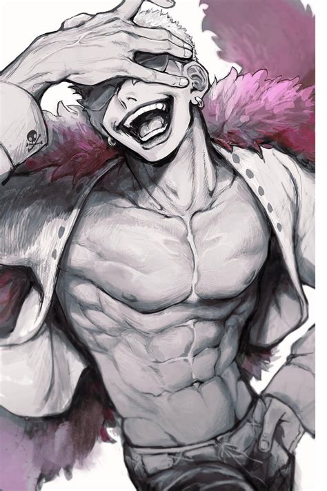 Donquixote Doflamingo One Piece Drawn By Nowosuke Danbooru
