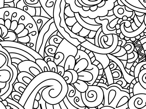 Premium Vector Pattern Flower Coloring Vector For Adults