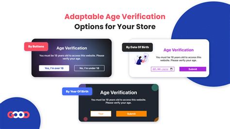 Age Gateage Verification 18 Add Verification Pop Up For Your Age