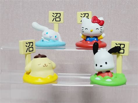 반다이 산리오 캐릭터즈 컬러의늪 컬렉션 가챠 피규어 4종 콜리 Colley