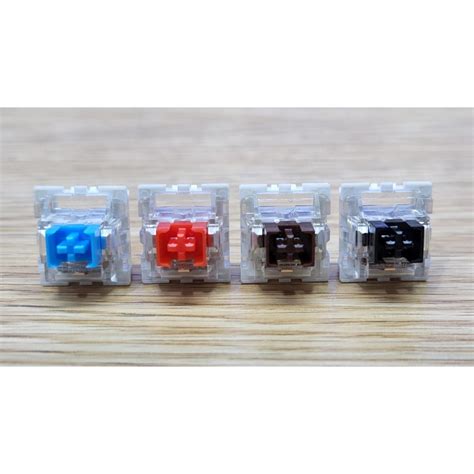 Jual Dangkey Dustproof Mechanical Keyboard Switch Blue Red Brown