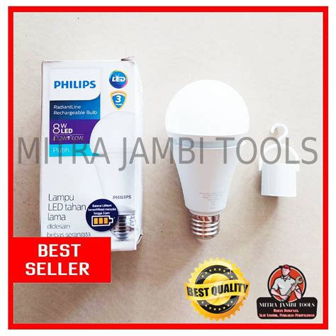 Jual LAMPU EMERGENCY PHILIPS WATT CAS MATI LAMPU NYALA Shopee Indonesia