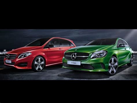 Mercedes Benz A Class And B Class Night Edition Launched Zigwheels