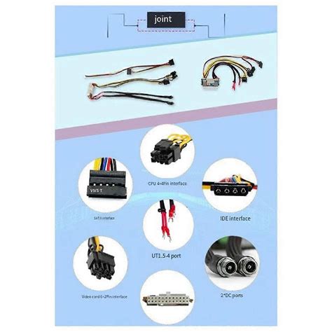 450w 24pin 12v Dc Input 450w Output Realan Mini Itx Pico Psu Dc Atx Pc Switch Dc Dc Atx Power
