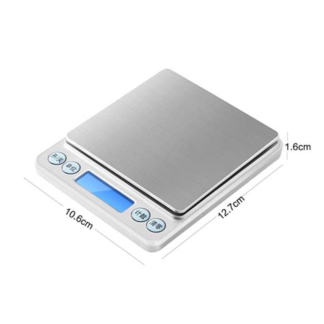 99新 （有电池）京东京造 厨房秤 家用精准电子称 蛋糕烘培秤工具 迷你秤食物称不锈钢厨房秤3kg 0 1g 让你放心买二手