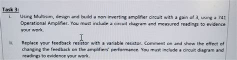 Task 3i ﻿using Multisim Design And Build A