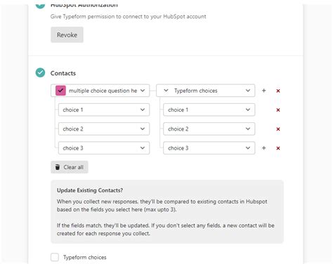 Solved Hubspot Community Multi Selection Import From Typeform