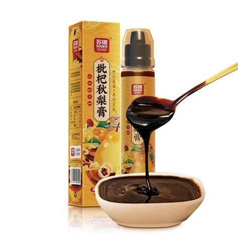 苏根枇杷秋梨膏130g随身装大枣罗汉果老人宝宝儿童可食用蜂蜜酥 虎窝淘