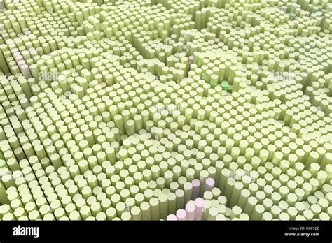 Colorful 3d Rendering Background Abstract Geometric Structure Block Shape Composition For