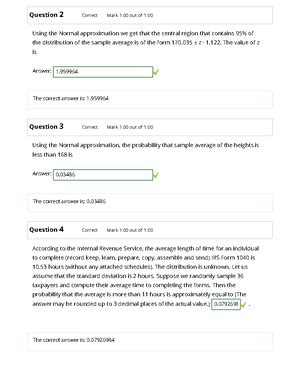 MATH 1280 Written Assignment Unit 2 Forty Randomly Selected Students