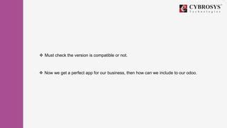 Instal Custom Modules In Odoo PPTX
