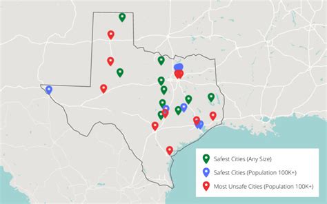 The Safest Cities In Texas Deep Sentinel