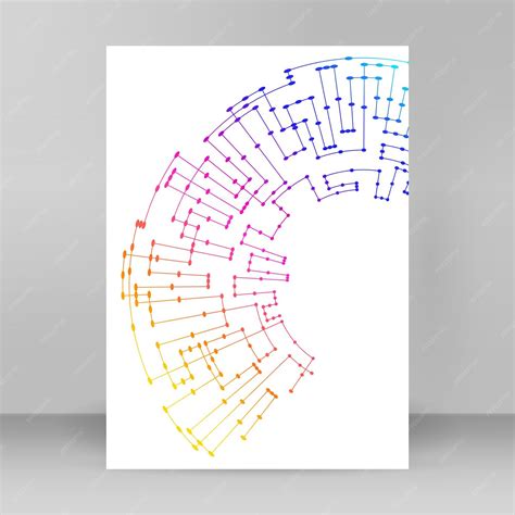 Premium Vector Design Elements Symbol Editable Icon Halftone Circle Pattern Black On White