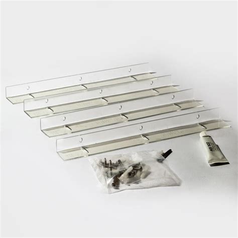 Fixed Shutter Mounting Brackets Easily Installed