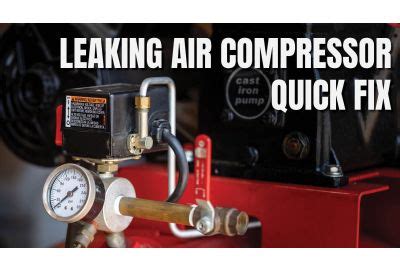 Fixing A Leaking Pressure Switch