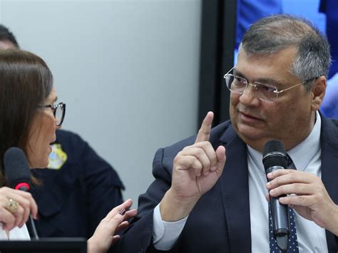 Ministro Da Justiça E Segurança Pública Flávio Dino Durante Agência