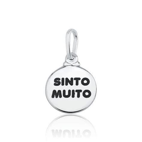 Comprar PINGENTE DE PRATA SINTO MUITO A Partir De R 15 10 MADAGI PRATAS