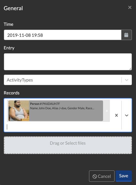 Link Records THERMS Security Incident Report Software