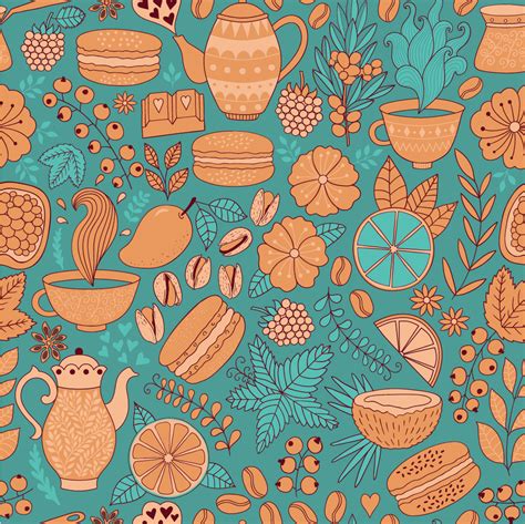 Macarons Pattern On Behance
