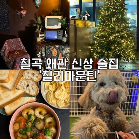 경북 칠곡 왜관 신상 술집 칠리마운틴 가오픈기간 방문 내돈내산 후기 술안주 맛집 네이버 블로그