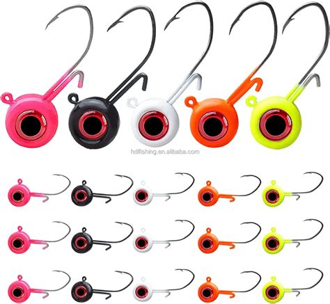 New Colors Jig Heads For Crappie Fishing Jigs Small Lead Head Jig 1