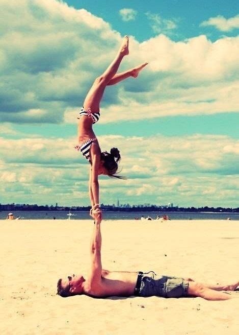 Couple Partner Yoga Acro Yoga Yoga