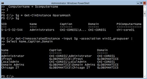 powershell problem solver get local active directory group members