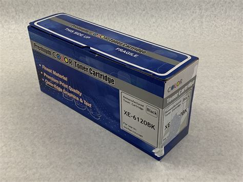 Premium Color Xe 6120bk Toner Cartridge For Xerox Phaser 6120 6115 Mfp