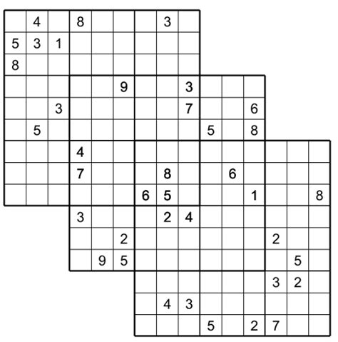 Multi Sudoku The Trio N 02