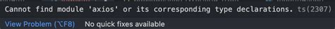 Typescript Vs Code Cannot Resolve Node Modules Stack Overflow