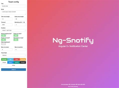 Ng Snotify By Artemsky A Angular Template Built At Lightspeed