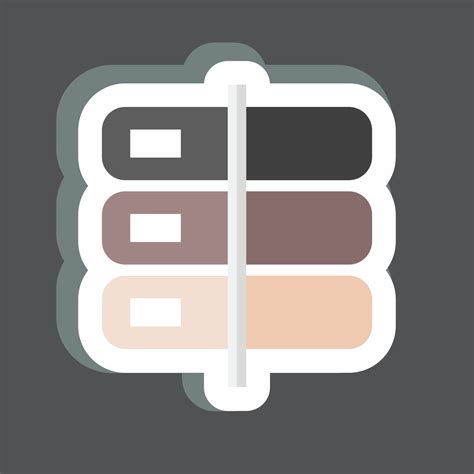 Sticker Storage Suitable For Mobile Apps Symbol Simple Design Editable Design Template Vector