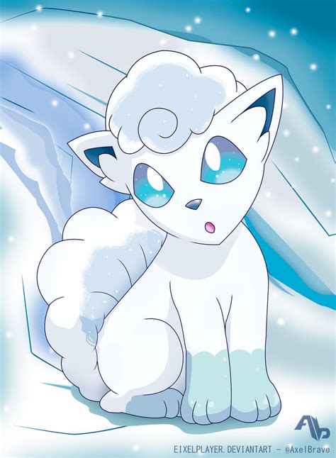 Ice Vulpix ~ Alola Form By Eixelplayer On Deviantart