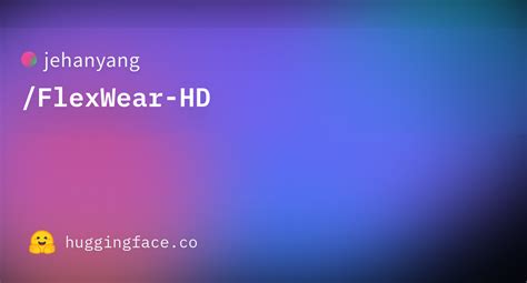 Jehanyang Flexwear Hd · Datasets At Hugging Face