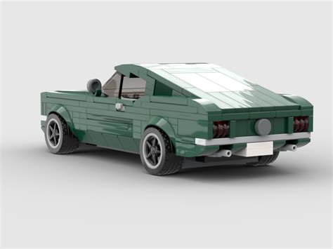 Lego Moc 1968 Mustang Fastback Bullitt By Alanjrodger Rebrickable