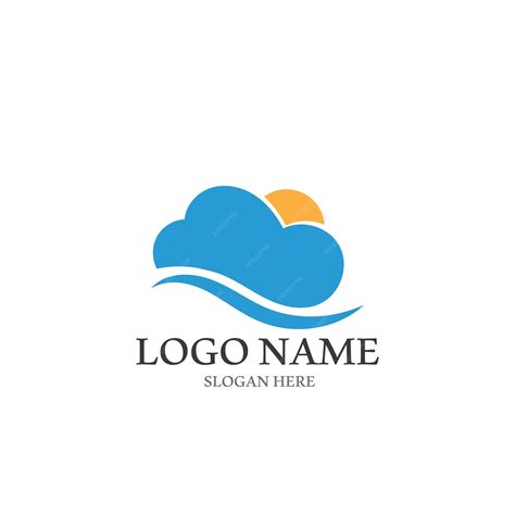 Premium Vector Cloud Template Vector