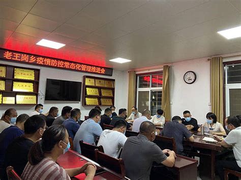 平舆县老王岗乡召开疫情防控常态化管理推进会 工作 石玉红 冯春