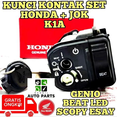 Jual KUNCI KONTAK ASSY KUNCI KONTAK JOK HONDA BEAT SPORTY LED BEAT STREET LED SCOPPY ALL