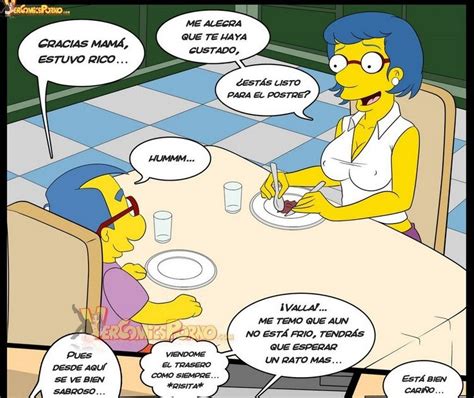 Comics Jala Ganso Los Simpsons Viejas Costumbres 6 Los Simpsons