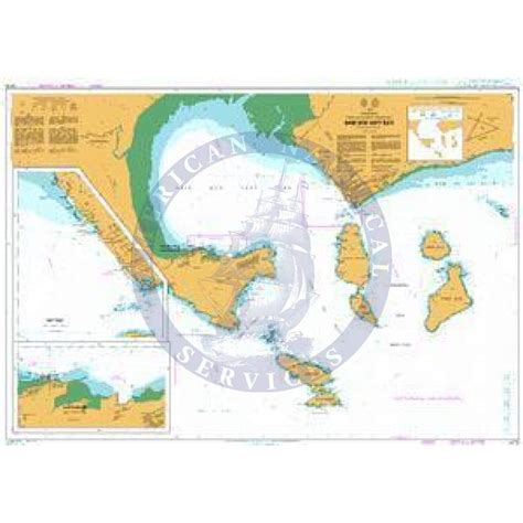 British Admiralty Nautical Chart 4776 Baie Des Sept Iles Amnautical